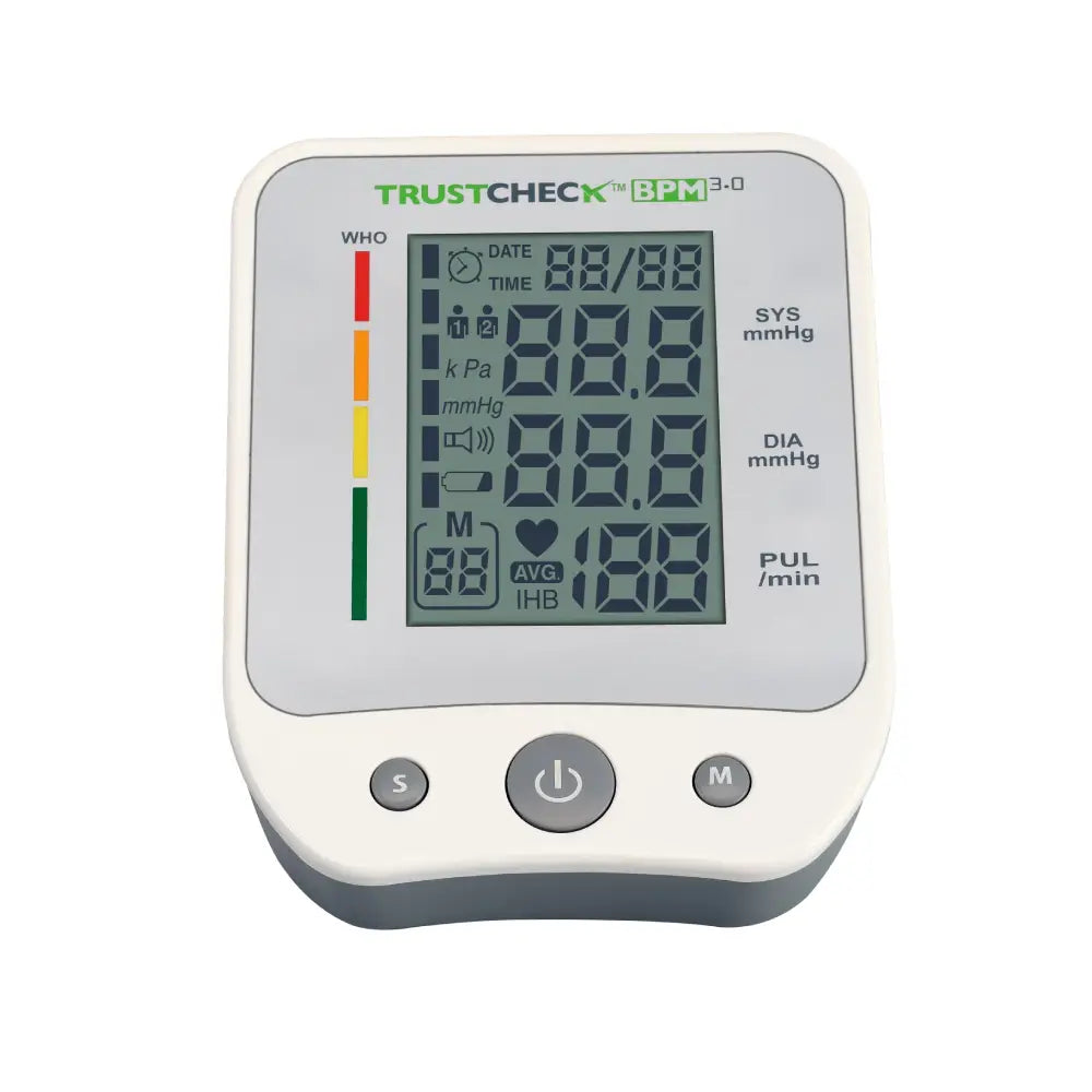 TRUSTCHECK Digital Blood Pressure Monitor With USB & Universal Cuff ...